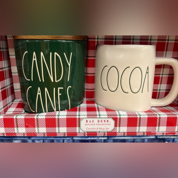 Ray dunn | Kitchen | Rae Dunn Canister And Mug Set | Poshmark